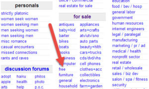 How to get free stuff on Craigslist | Young Adult Money