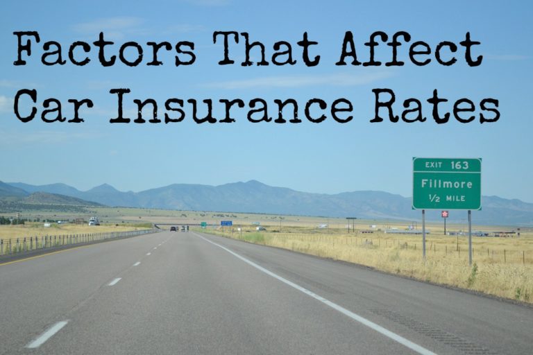 Factors That Affect Car Insurance Rates | Young Adult Money