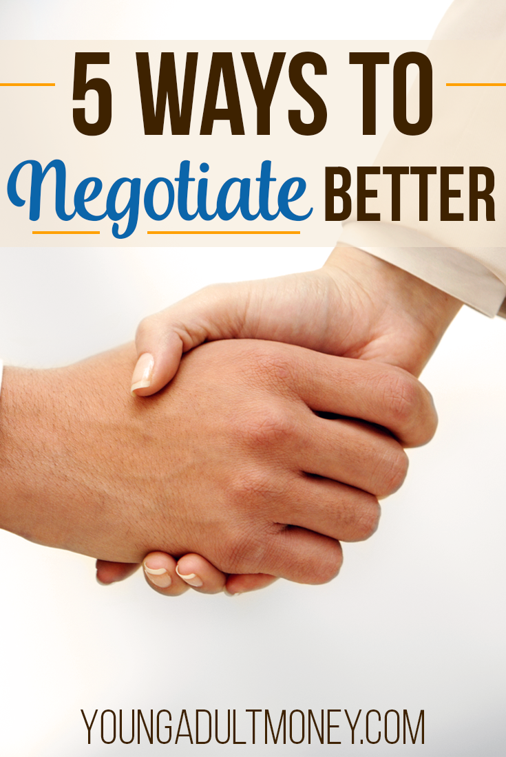 5 Ways to Negotiate Better | Young Adult Money