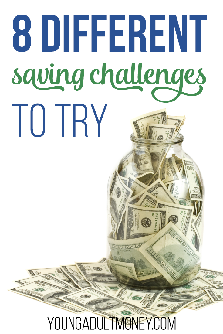 8 Different Money Saving Challenges to Try | Young Adult Money