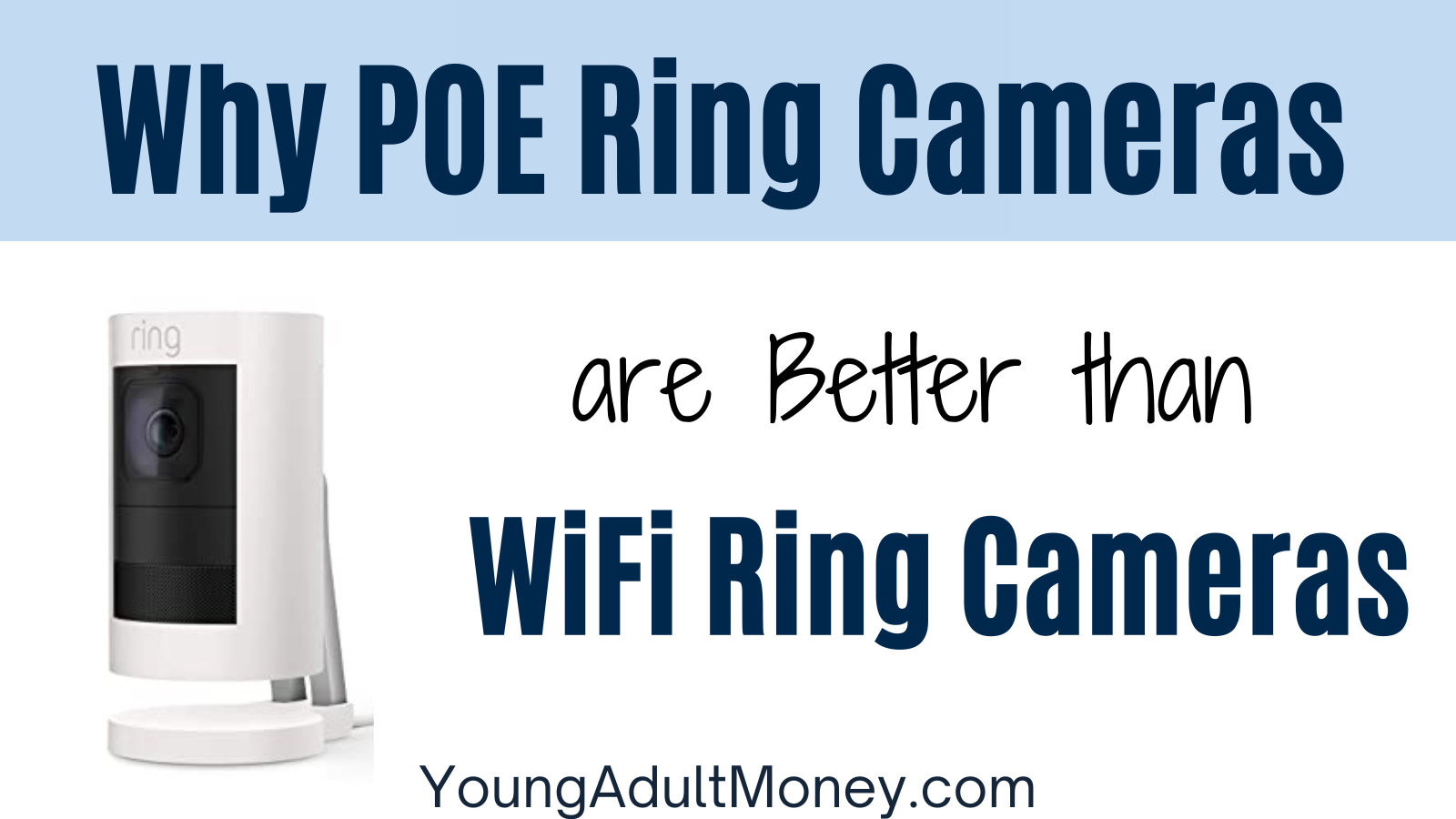 Why POE Ring Cameras are Better than WiFi Ring Cameras